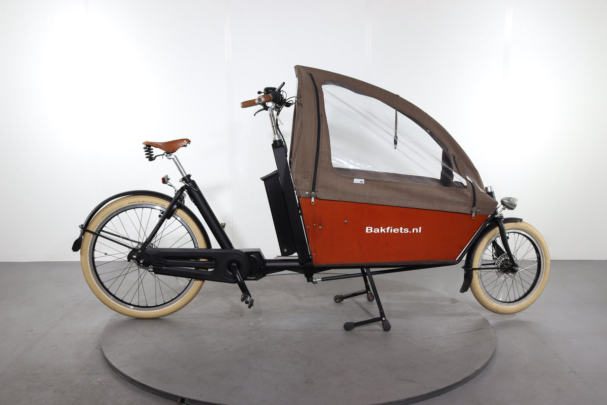 Bakfiets Cargobike Long Steps electric bike refurbished | Upway